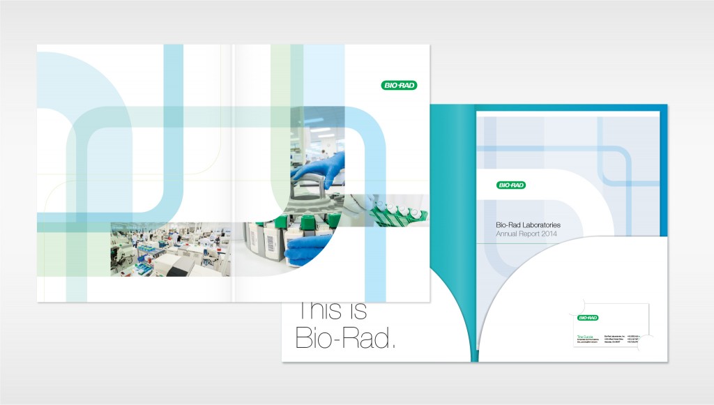 Bio-Rad Corporate Branding & Annual Report » by 405 GROUP