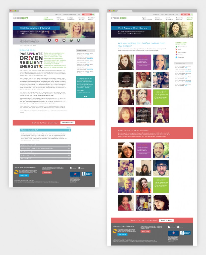 LiveOps Agent Website & Branding » designed by 405 GROUP